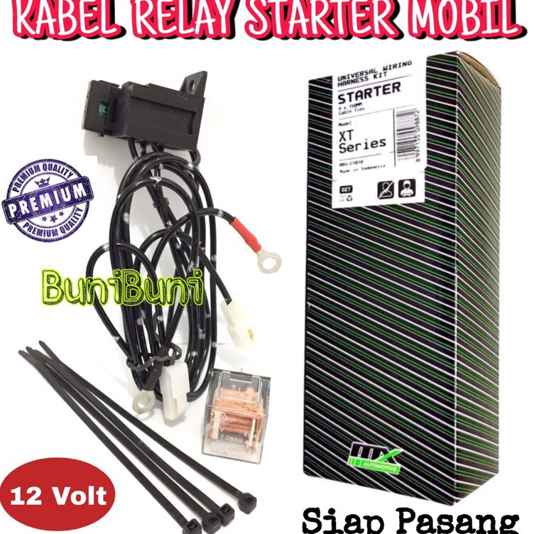 Jual pz Kabel Set Relay Komplit Untuk Klakson Starter Stater Mobil ...