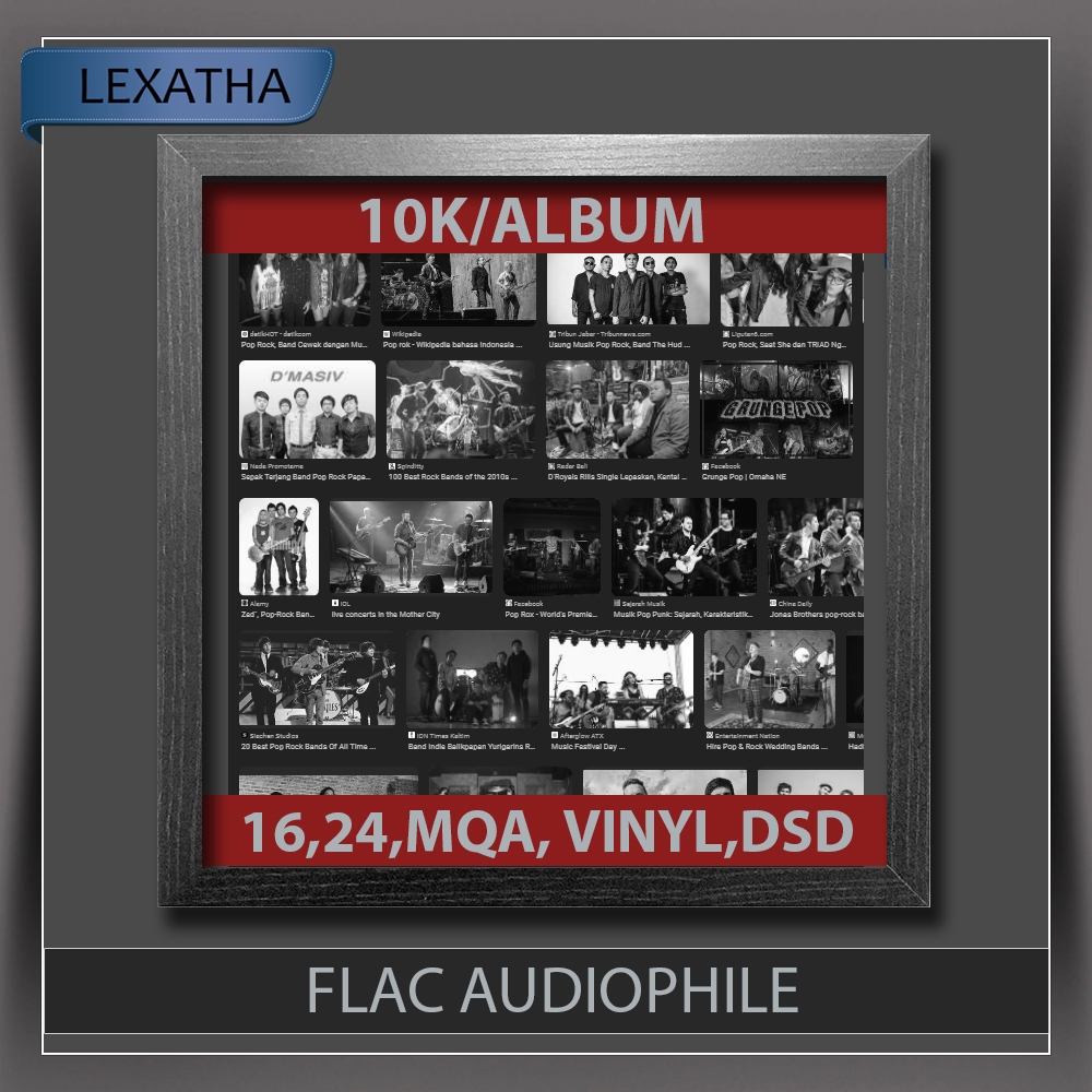 Jual FLAC 24bit Audiophile - 100 POP/ROCK BAND - LIST DI DESRIPSI ...
