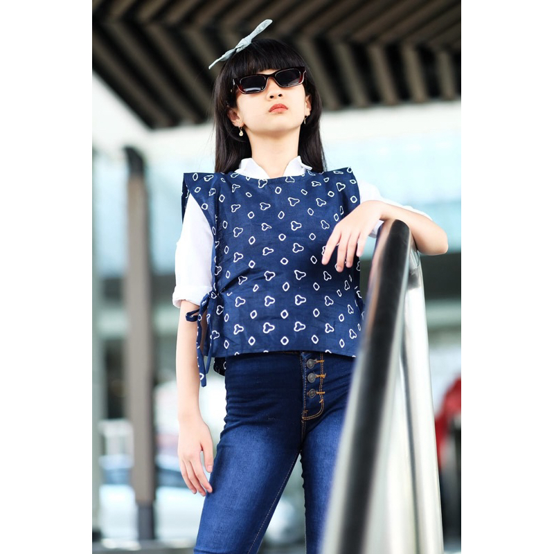 Jual BATIK KIDS VEST BATIK ANAK JUMPUTAN OUTER BAHAN KATUN DAN RAYON ...