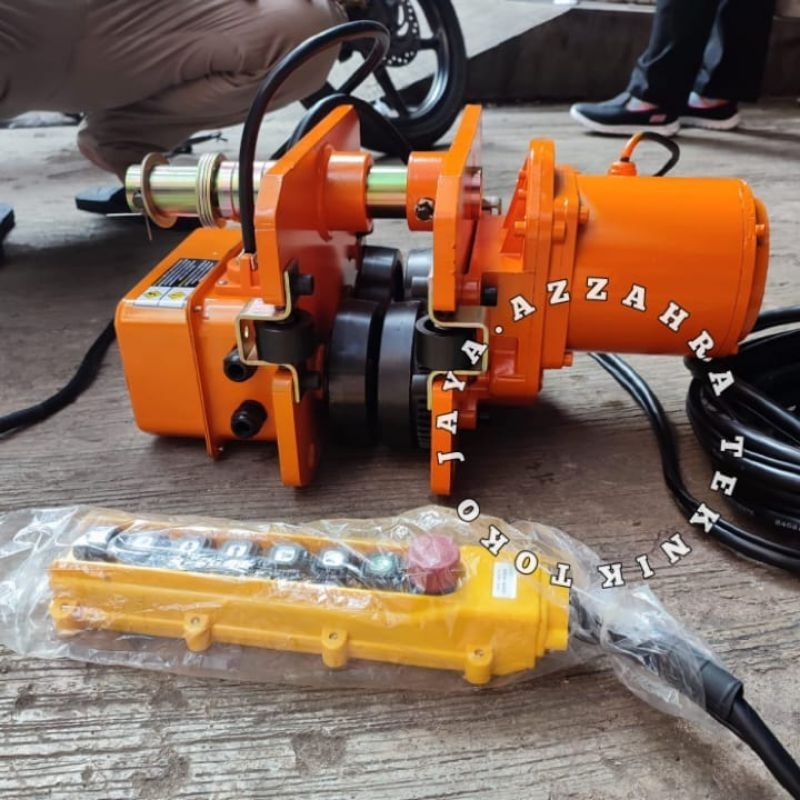 Jual Gear Troli Listrik 2 ton NAGASAKI Geared Trolley Electric Hoist ...
