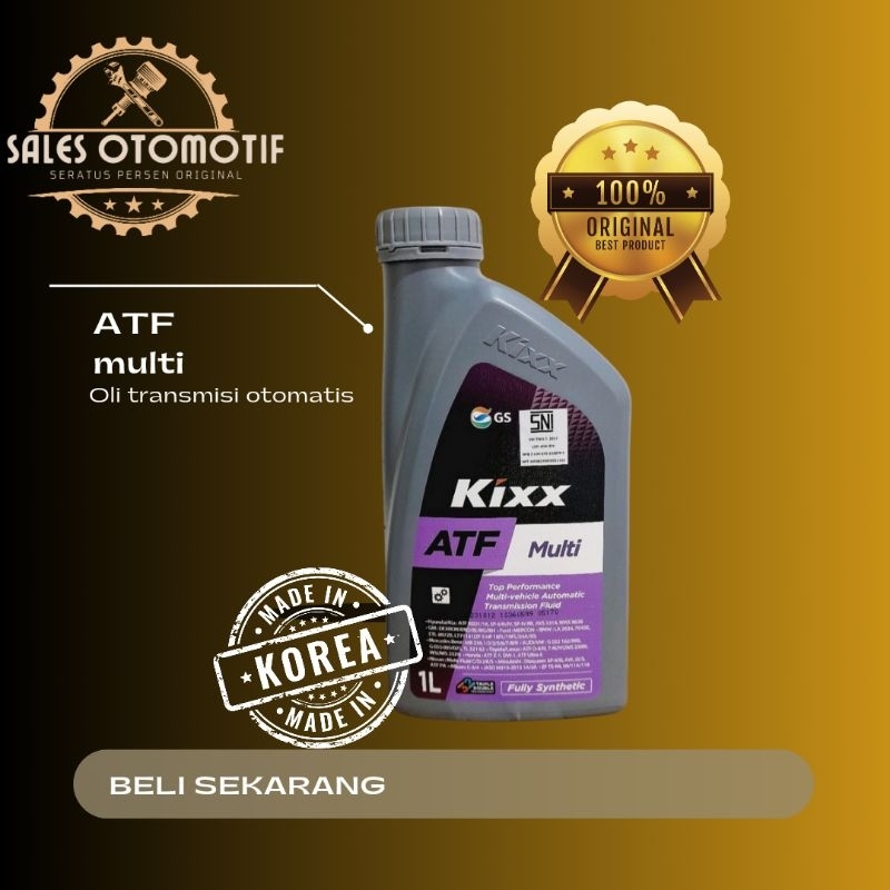 Jual ATF Multi Transmisi Kixx 1Liter | Shopee Indonesia