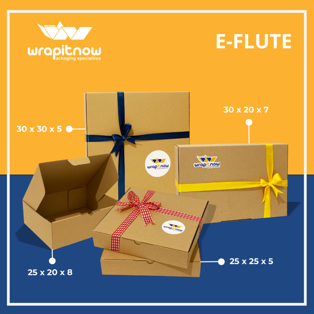 Jual Dus 25x20x8 Eflute Die Cut Box Hampers Baju Hijab Figura Souvenir ...