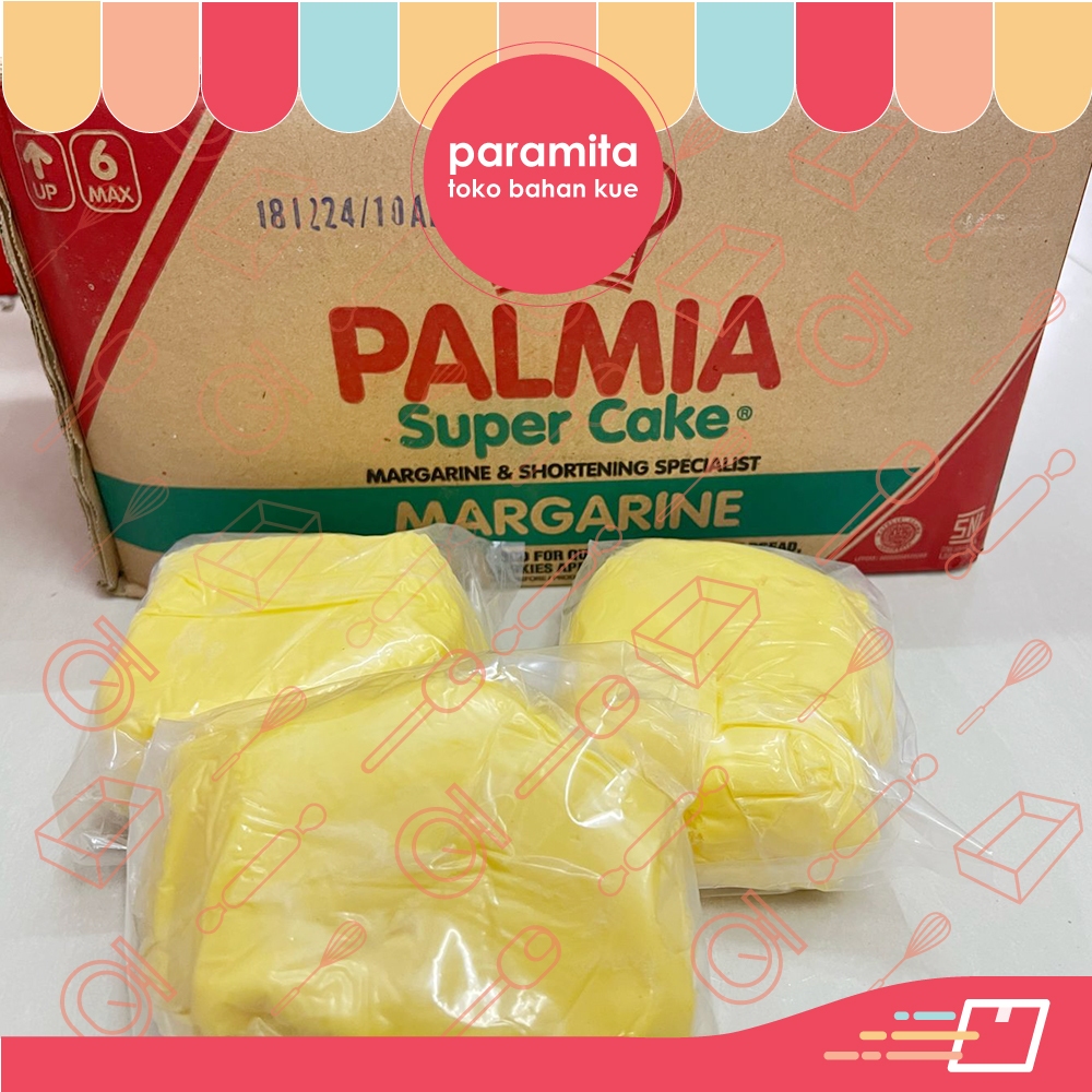 Jual Palmia Super Cake Margarin Repack 1 Kg | Shopee Indonesia