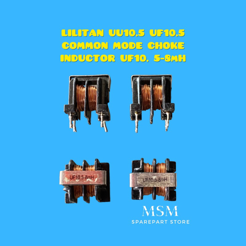Jual LILITAN UU10.5 UF10.5 COMMON MODE CHOKE INDUCTOR UF10. 5-8mH ...