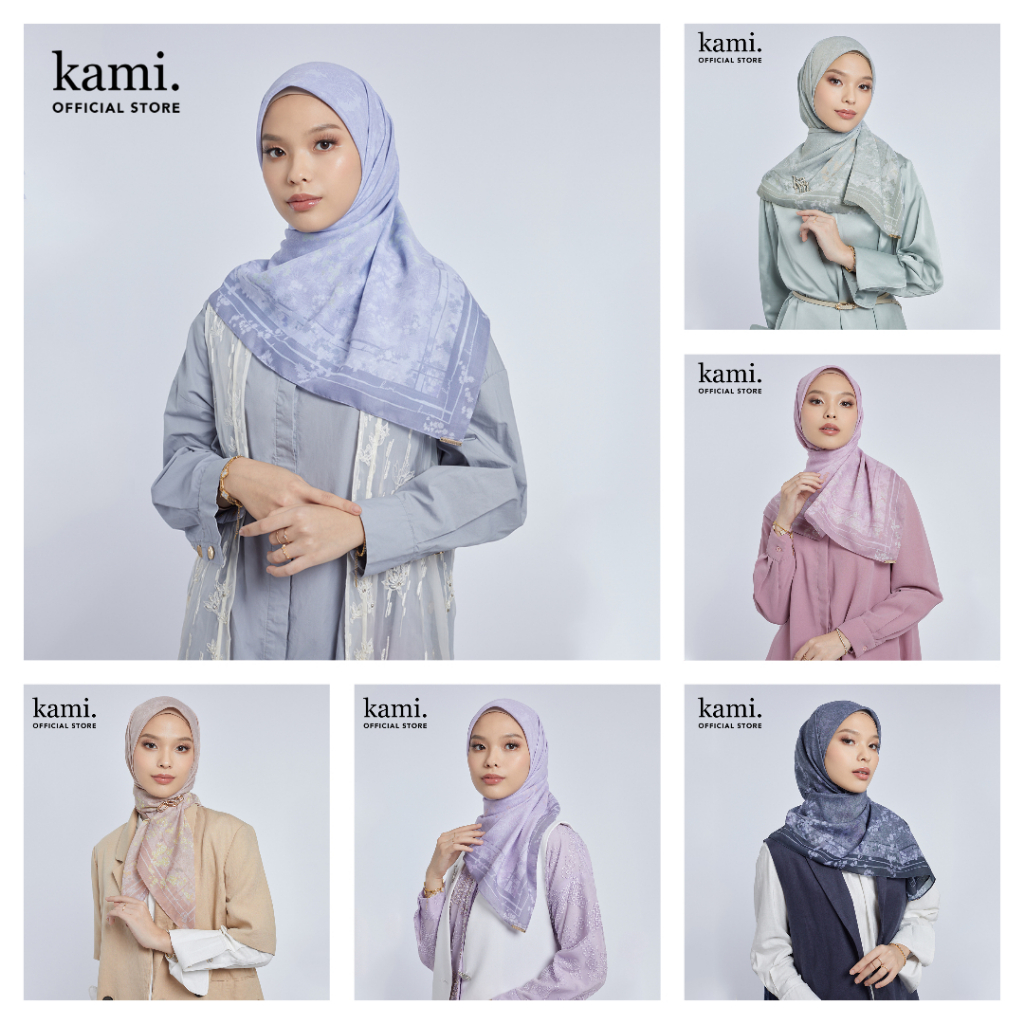 Jual Haruna Leaf Scarf Kamiidea Kami Idea | Shopee Indonesia