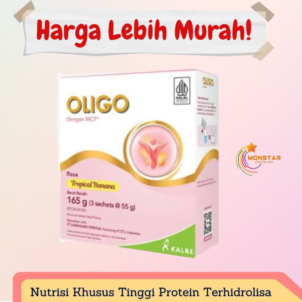 Jual MONSTAR - SUSU OLIGO TROPICANA BANANA 165g | Shopee Indonesia
