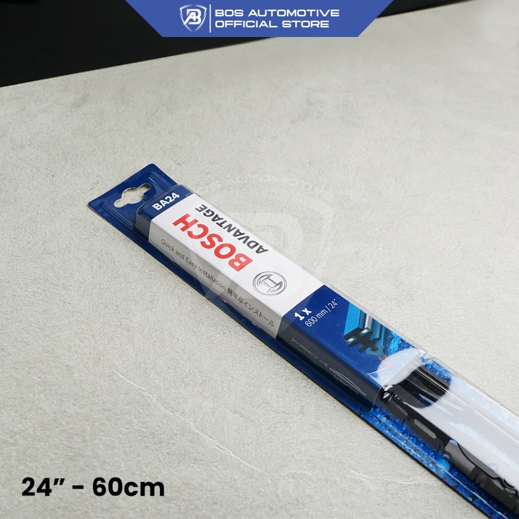 Jual Wiper Blade Bosch Advantage / Besi / Kipas Kaca Depan Mobil / Frame Hook 14" 16" 17" 18" 19 ...