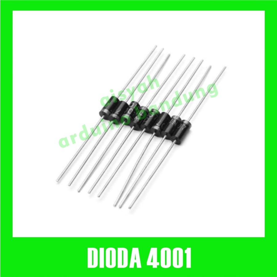 Jual Dioda IN4001 1N 4001 IN 4001 Dip Diode 1N4001 DO41 Rectifier 50V ...