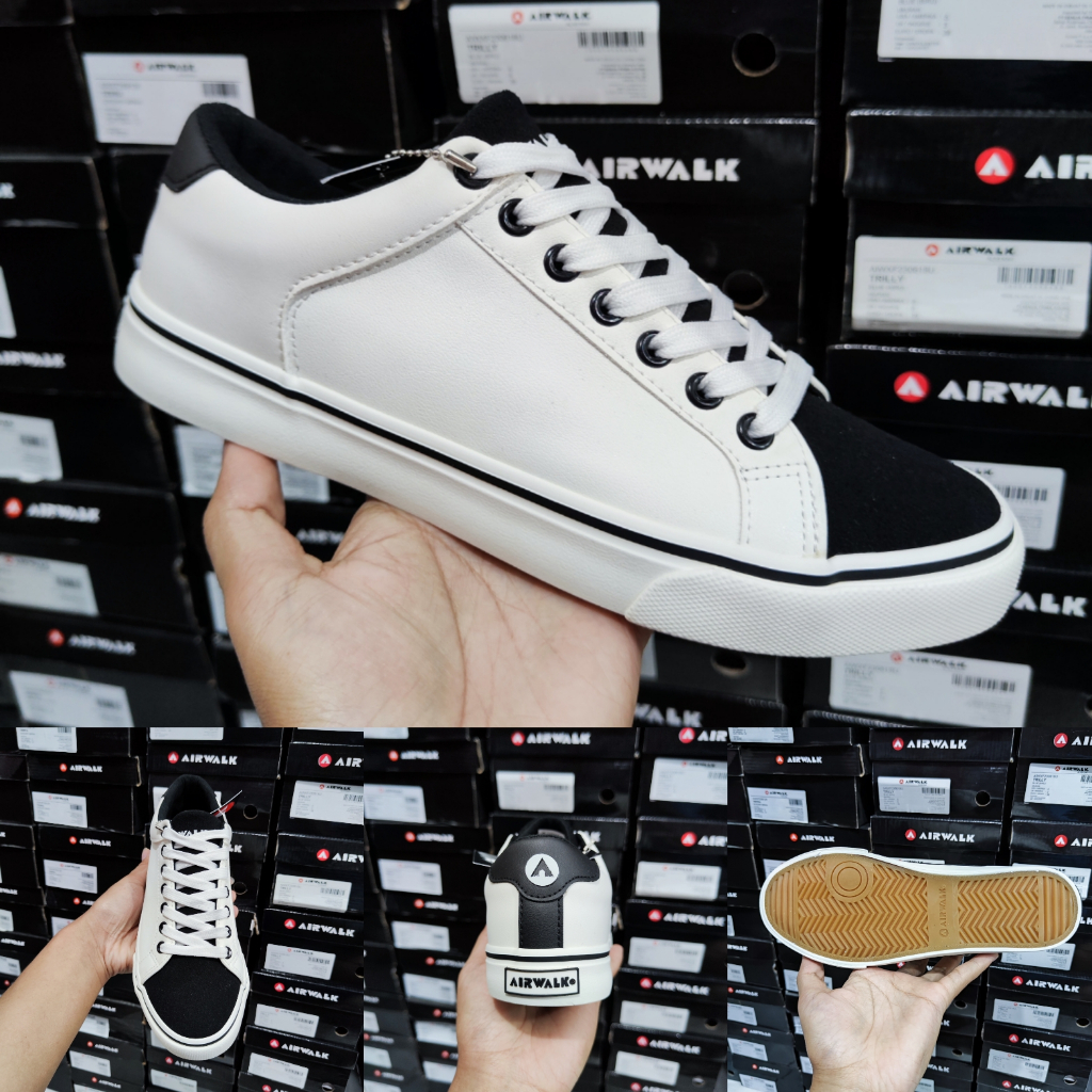 Jual Airwalk White Series Men's Sneakers Original Part II | Shopee ...