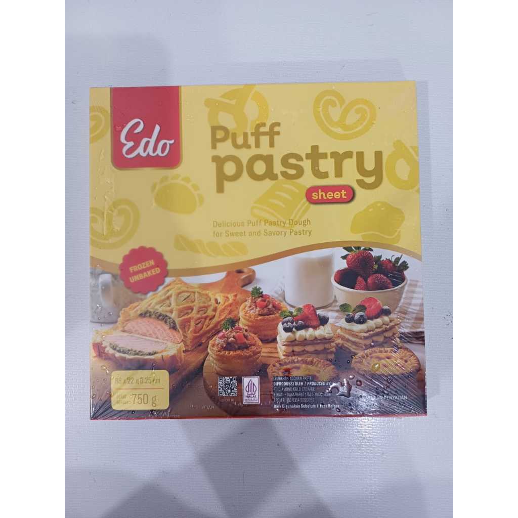 Jual Edo Puff Pastry 750g | Shopee Indonesia