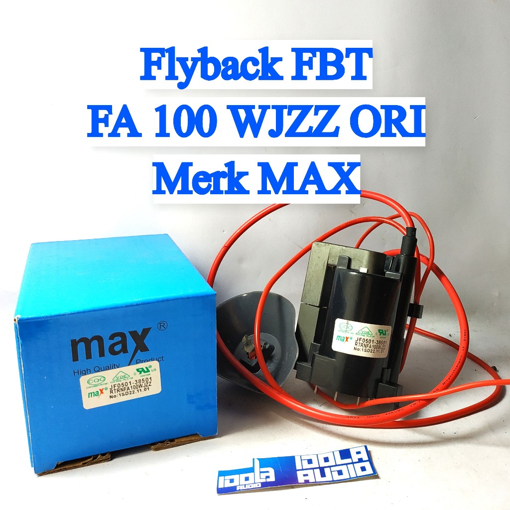 Jual FLYBACK FBT FA 100 WJZZ ORI Merk MAX | FA100 WJZZ Max | Shopee ...