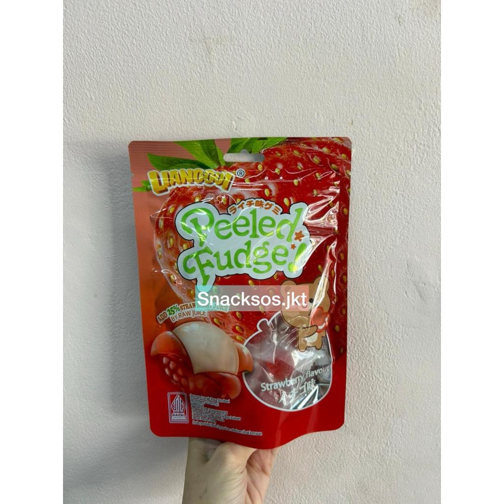 Jual [100GR] LIANGGUI PEELED FUDGE ORANGE GUMMY / STRAWBERRY / LYCHEE ...
