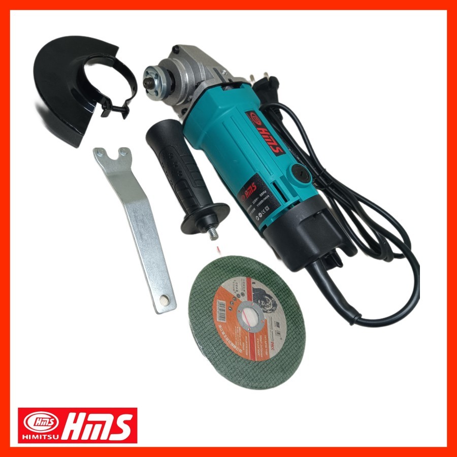 Jual Hms Angle Grinder Mesin Gurinda Listrik Gerinda Tangan 100mm 4inch ...