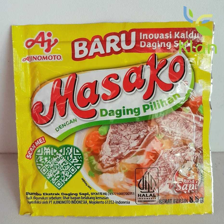 Jual MASAKO SAPI SACHET 9 GR/ MASAKO KALDU SAPI/ MASAKO SACHET | Shopee ...