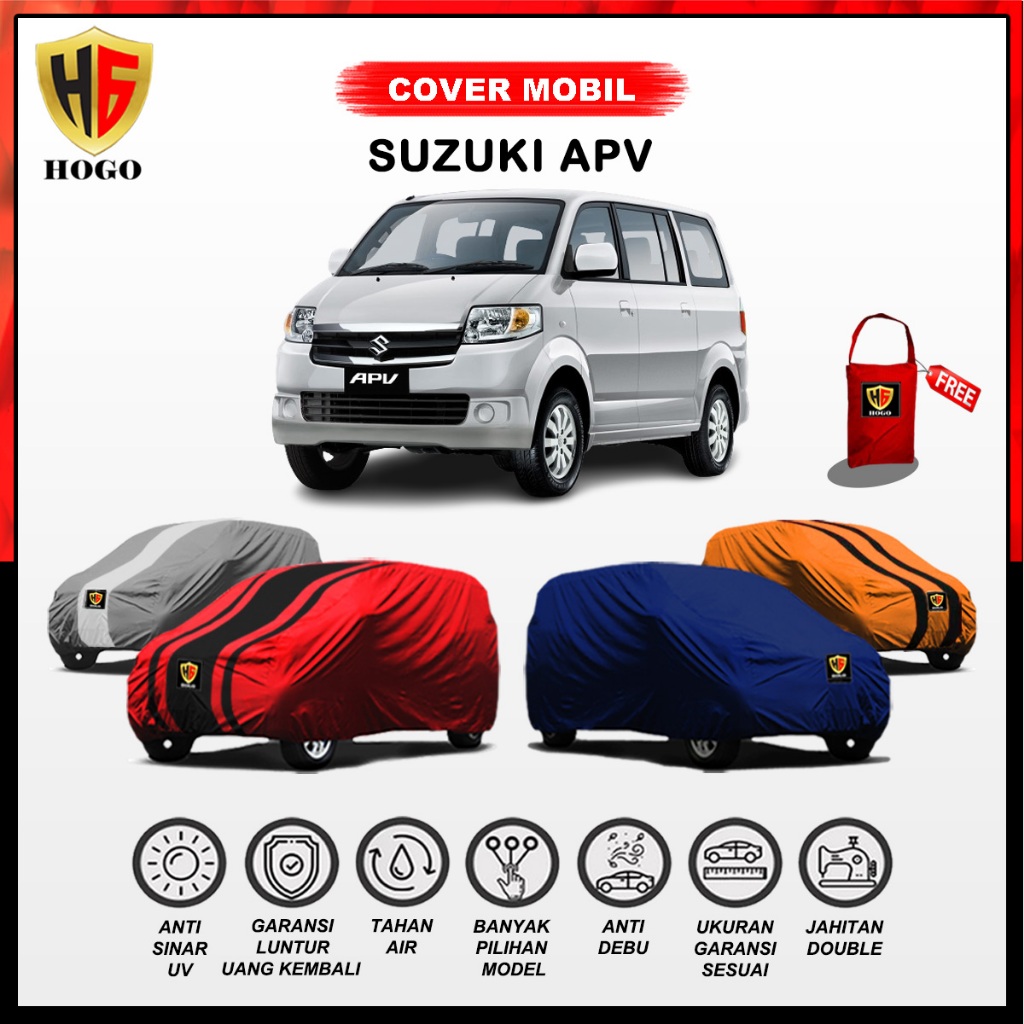 Jual Hogo Body Cover Sarung Mobil APV Arena Selimut Suzuki APV Luxury ...