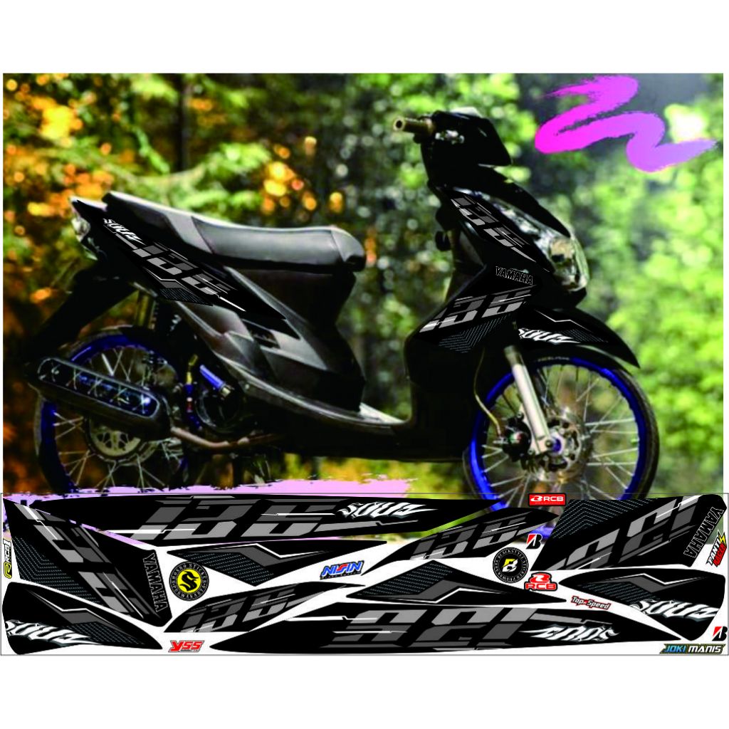 Jual Jual Sticker Striping Variasi Mio Soul Karbu Lama 2007- 2010 ...