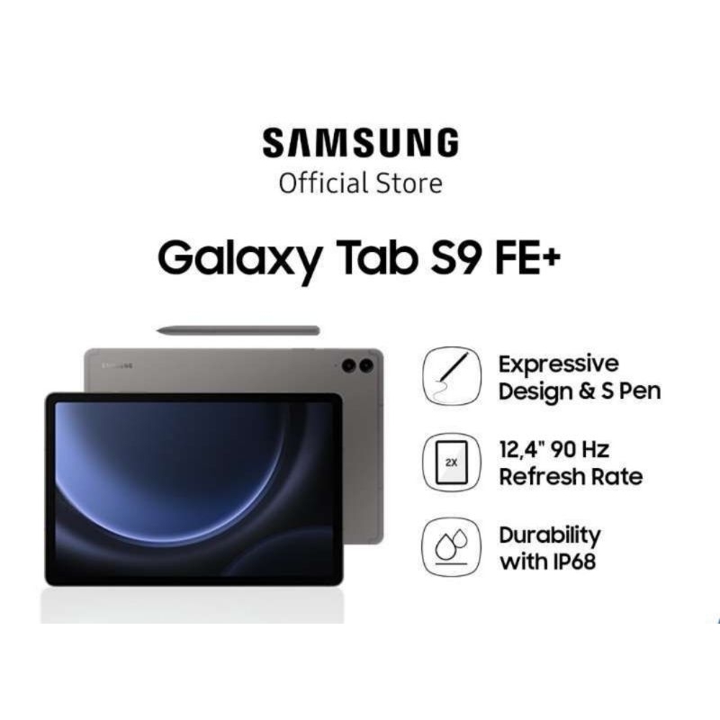Jual Samsung Galaxy Tab S9fe Plus 5G 12/256gb Grs Resmi Samsung ...