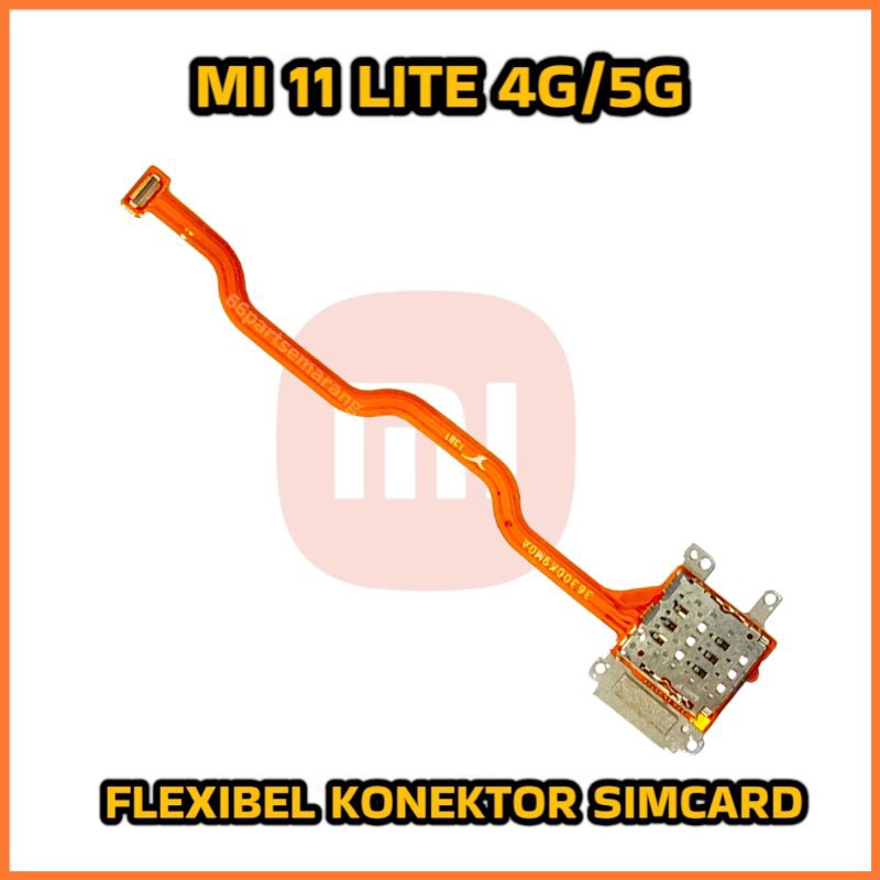 Jual Flexibel Flexible Connector Sim Card Xiaomi Mi 11 Lite 4G / 5G New ...