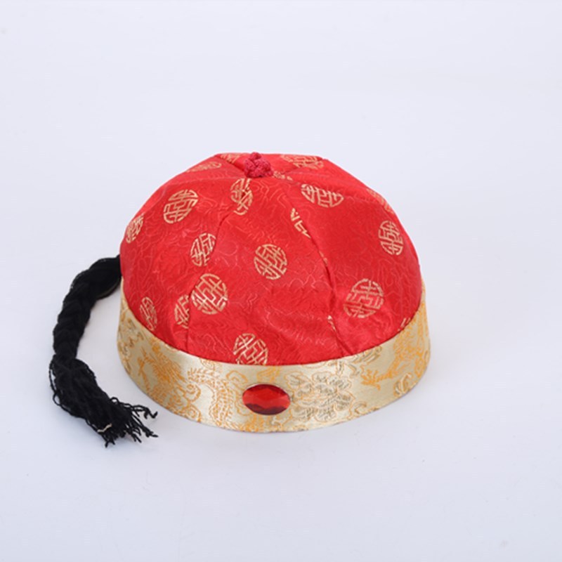 Jual topi imlek adat tradisional tionghua / topi chinese anak laki dan ...