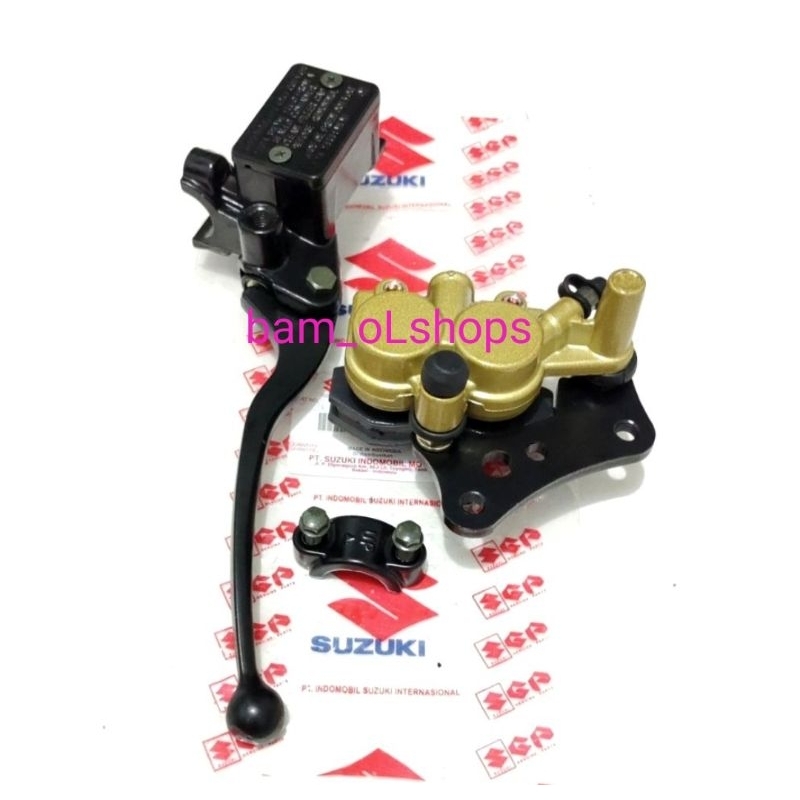 Jual master rem set+kaliper depan Suzuki satria Fu 2005-2015,Shogun 125 Sp,Shogun 125 FL,tornado ...