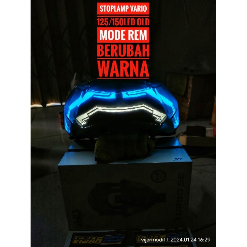 Jual (PNP) stoplamp Vario125/150 old custom lazy running || stoplamp Vario125/150 led old custom ...
