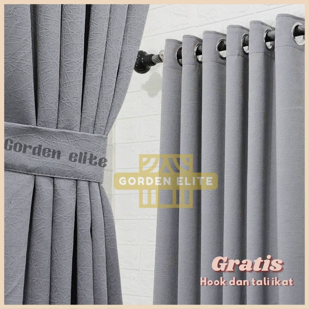 Jual GORDEN BLACKOUT GORDENG POLOS GORDYN JENDELA HORDENG PINTU TIRAI ...