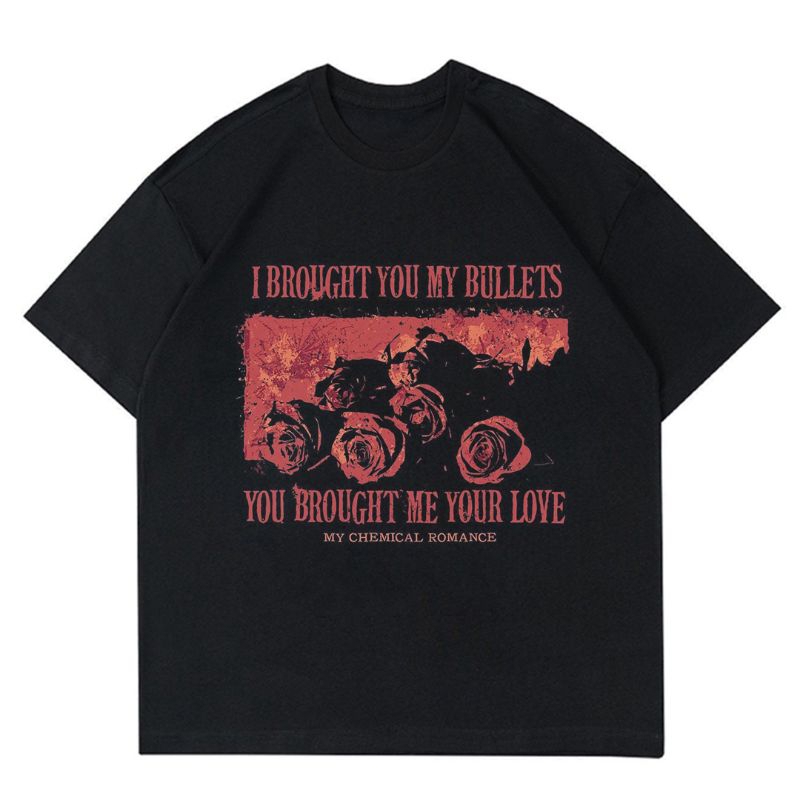 Jual KAOS MY CHEMICAL ROMANCE - I BROUGHT MY BULLETS | T-SHIRT BAND ...