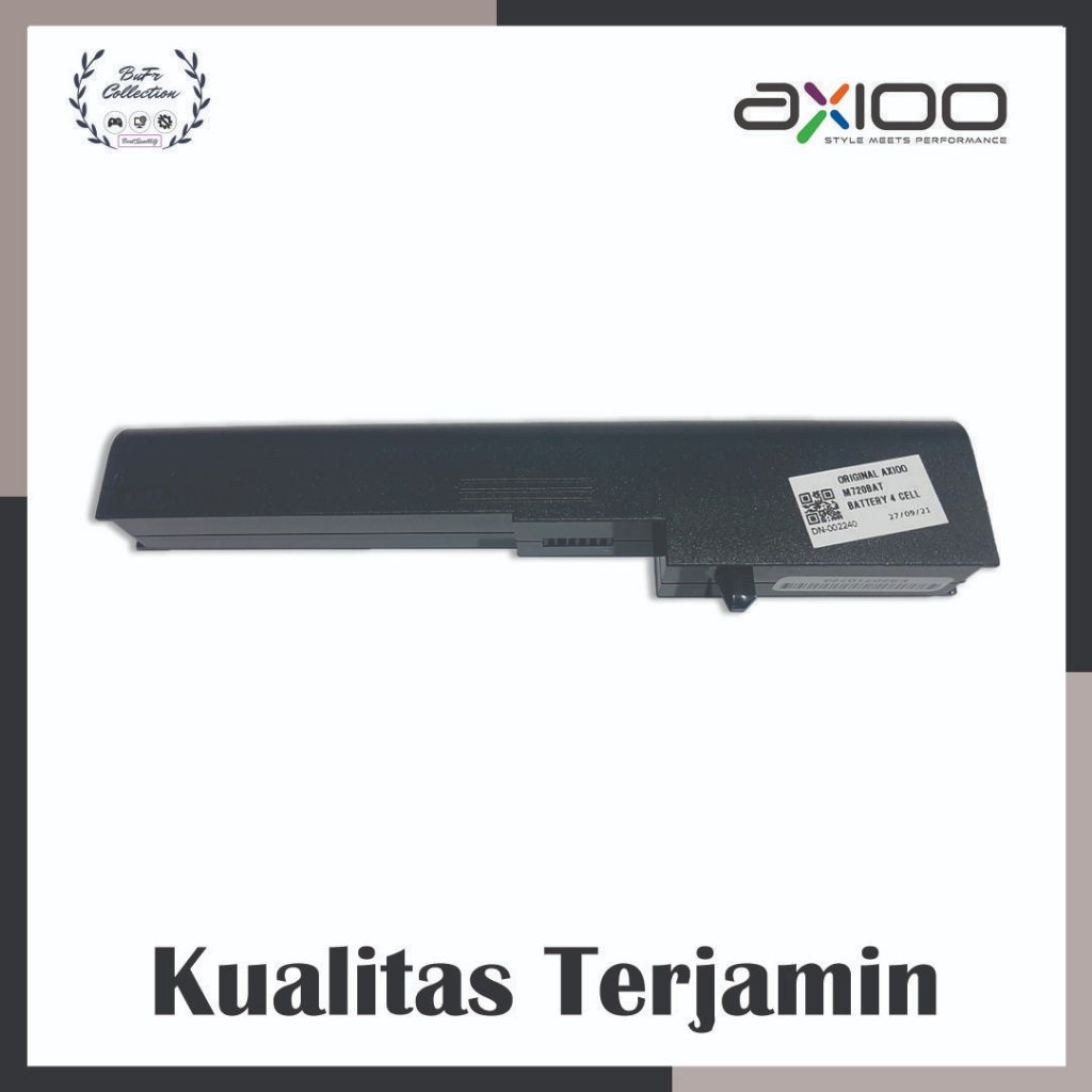 Jual BATERAI ORIGINAL BATRE BATTERY LAPTOP AXIOO MLC 12 Inch / M72X ...