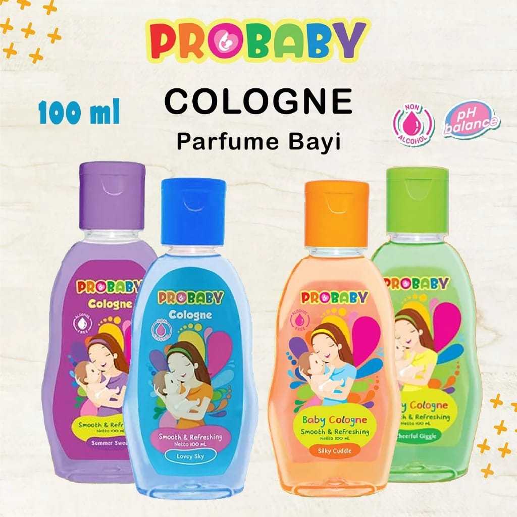 Jual PROBABY Cologne Cheerfull Giggle/Silky Cuddle - 100ml | Shopee ...