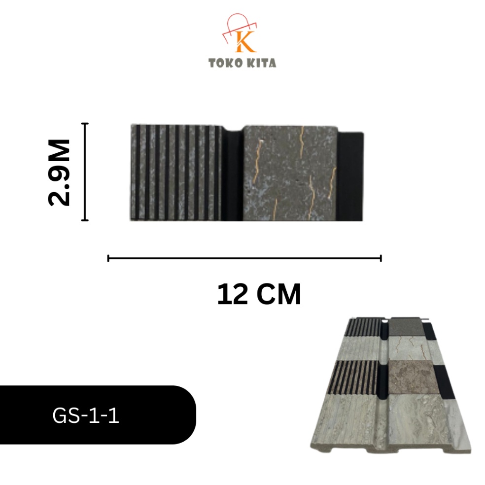 Jual Klaim promo KodeUu1U5 Wood Panel WPC Wall Panel PVC Kisi Kisi ...