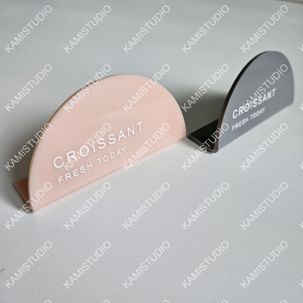 Jual JUDUL ROTI / SIGN COFFEESHOP / NAMA ROTI / AKRILIK HARGA / AKRILIK ...