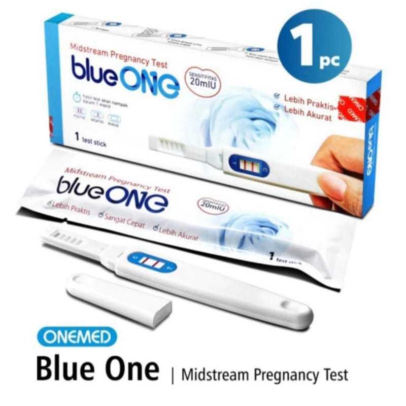 Jual Testpack / Tespek OneMed BlueOne - Midstream Pregnancy Test / Tes ...