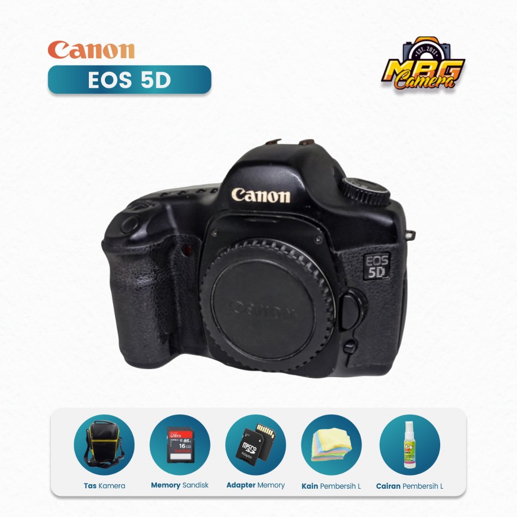 Jual CANON EOS 5D FULLFREM SPEK MANTAP BANGET BERGARANSI MBG CAMERA ...