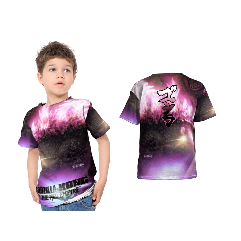 Jual Baju Kaos Tshirt Godzilla X Kong The New Empire The Movie Full ...