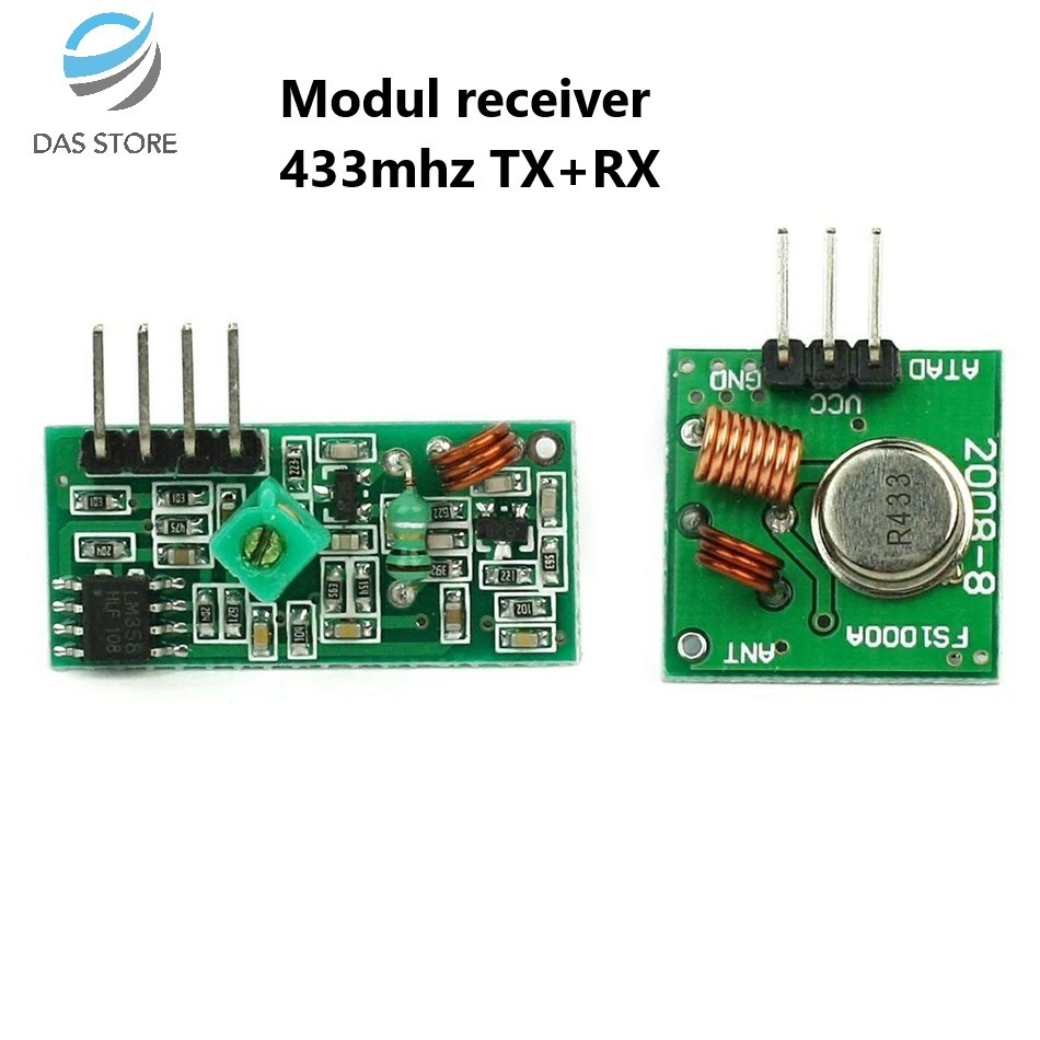 Jual Modul sinyal 5V RF Module 433Mhz 433 Mhz untuk adruino dan lainnya ...
