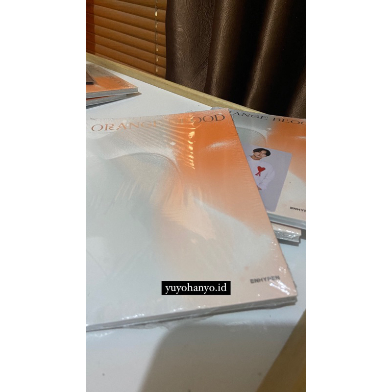 Jual [SEALED] Album ENHYPEN Orange Blood Engene Version (BISA PILIH ...