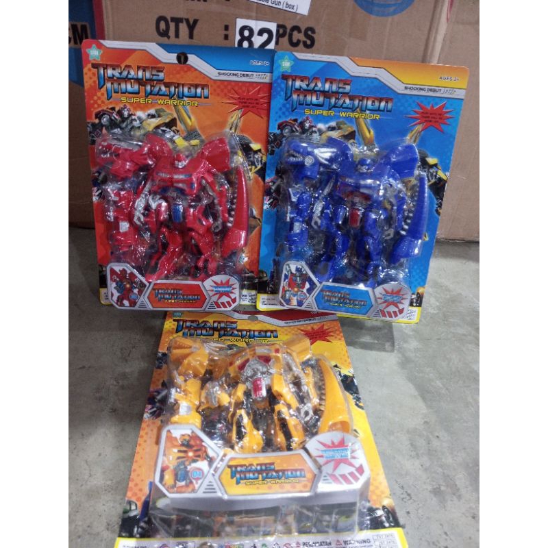 Jual Mainan Robot jadi mobil press Transmutation super warrior ada ...