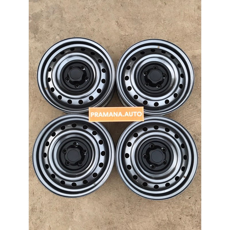 Jual velg kaleng terios ring 16 pcd 5x144 + center dop model sahara ...