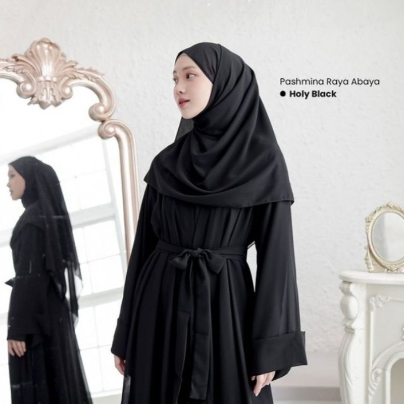 Jual KhilyaaQueen-ABAYA MEDINA OUTER (INCLUDE HIJAB PASHMINA) TERBARU ...
