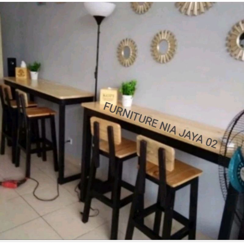 Jual meja bar meja cafe | Shopee Indonesia