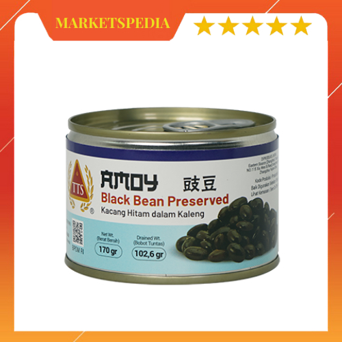 Jual Amoy Tausi Salted Black Beans Kacang Hitam Kaleng 170g | Shopee ...