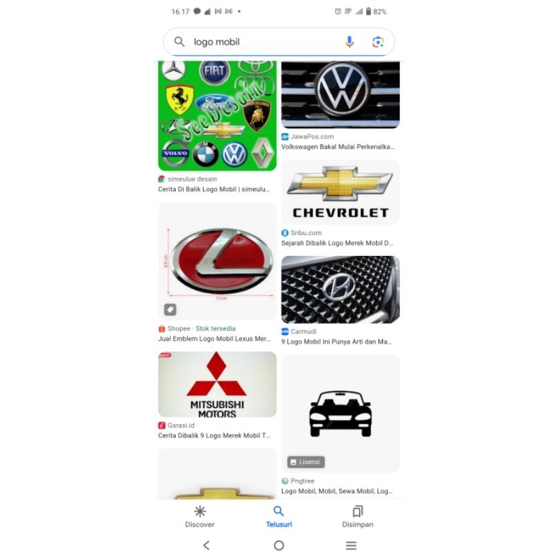 Jual logo mobil | Shopee Indonesia