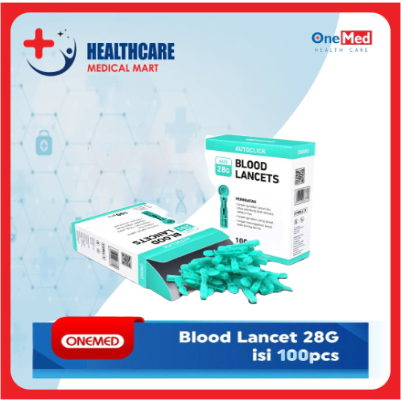Jual Onemed Autoclik Blood lancets ukuran 26G 28G | Shopee Indonesia