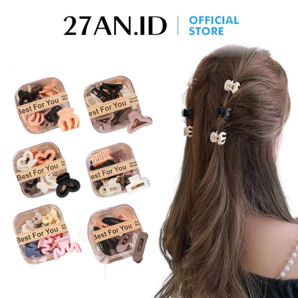 Jual Jepitan Mini Doff H598 Jepit Rambut Poni Premium / Jepit Rambut ...