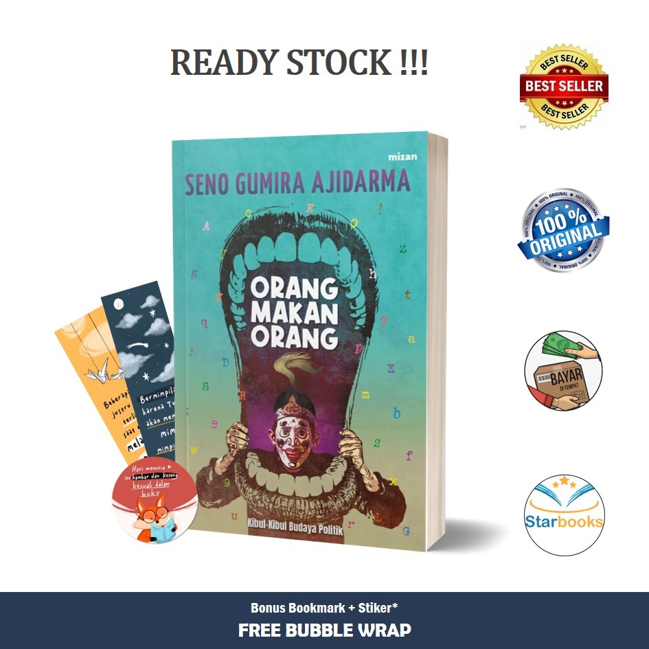Jual Mizan - Buku Orang Makan Orang By Seno Gumira Ajidarma (Sosial ...