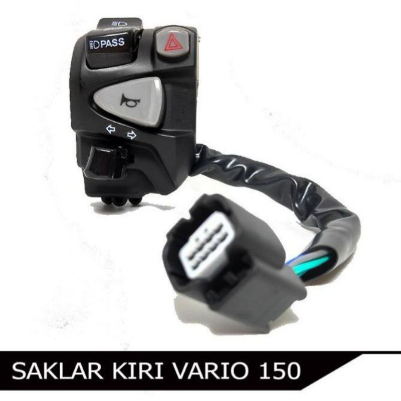 Jual SAKLAR KIRI PLUS SOKET PNP VARIO 125/150 NEW LED | Shopee Indonesia