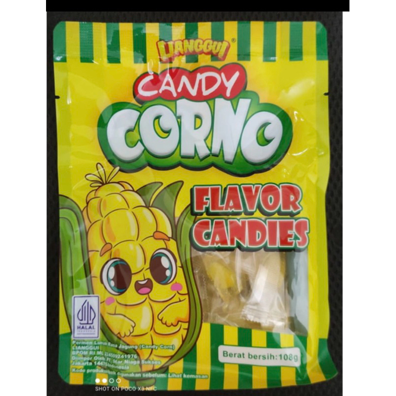Jual Lianggui Candy Corno 108g Permen Lunak Rasa Jagung (Candy Corn ...