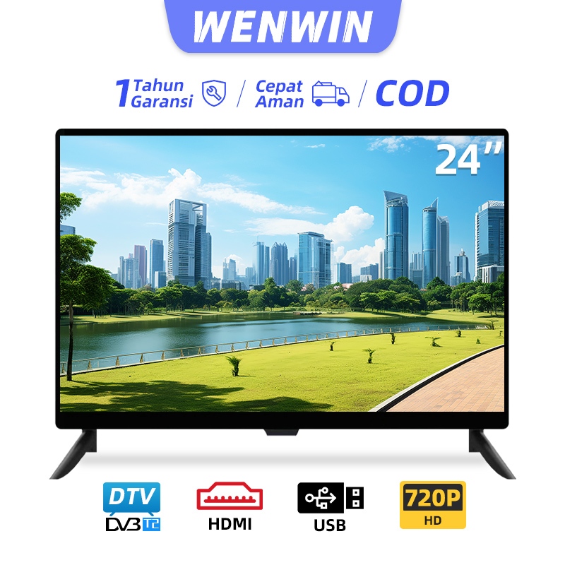 Jual WENWIN TV Digital Monitor 24/25 inch TV LED Digital Murah Promo ...