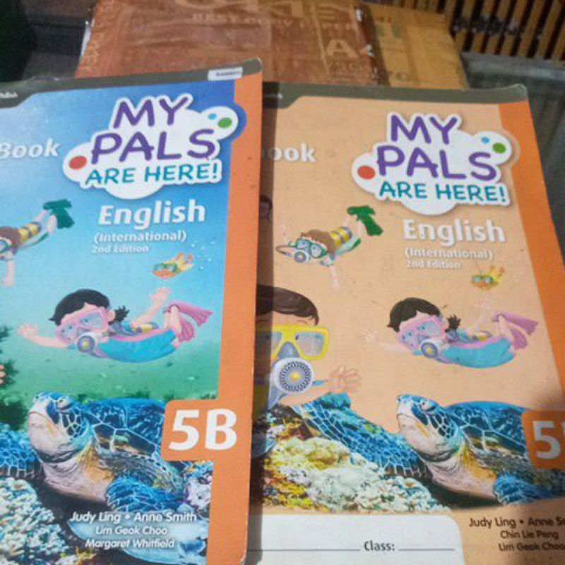 Jual my pasar here English workbook dan text book 5B | Shopee Indonesia