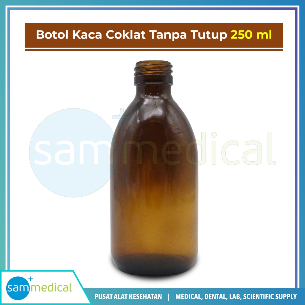 Jual Botol Kaca Coklat Polos/ botol isi ulang | Shopee Indonesia